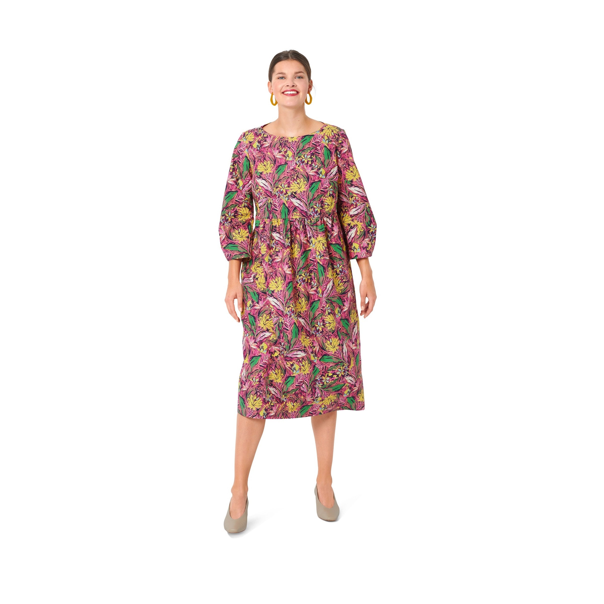 Burda Style Sewing Pattern No. 6058 - Dress – Loose Fit – 3/4 Length ...