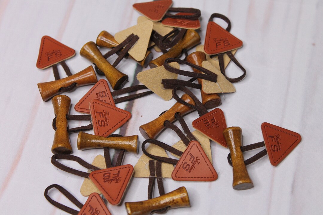 1 Set Toggle Fastener, Toggle Button, Wooden Button With Imitation ...