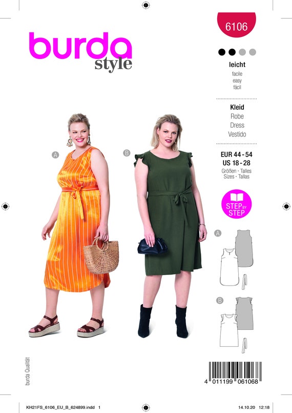 Burda Style Plus Size Dresses
