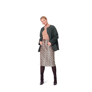 Burda Style Pattern No. 5944 Skirt Straight Cut Elastic Band - Etsy