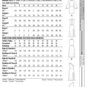 Mccalls Sewing Pattern M8142 - Dress - Cocktail Dress - Variations - Etsy