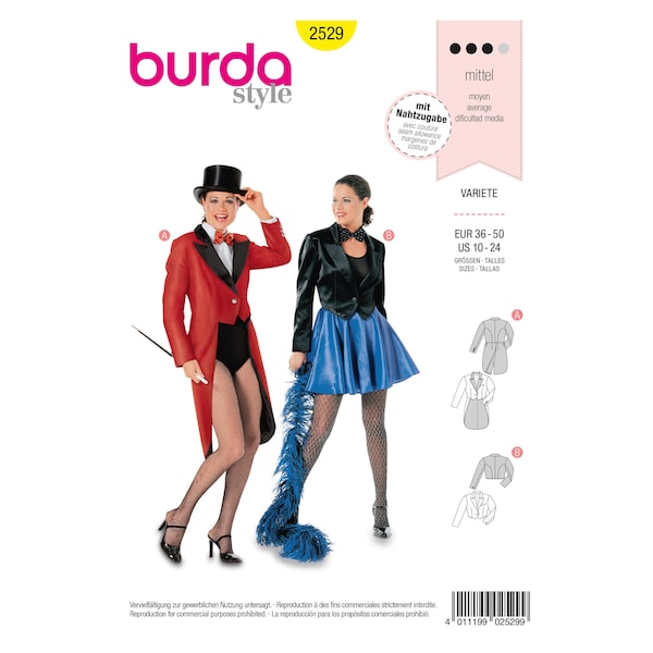 Tailcoat Pattern - Etsy