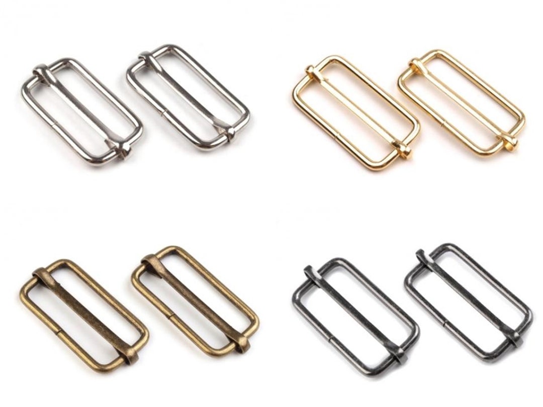 10 Sliders Buckles for 38 Mm Webbing Different Colors - Etsy