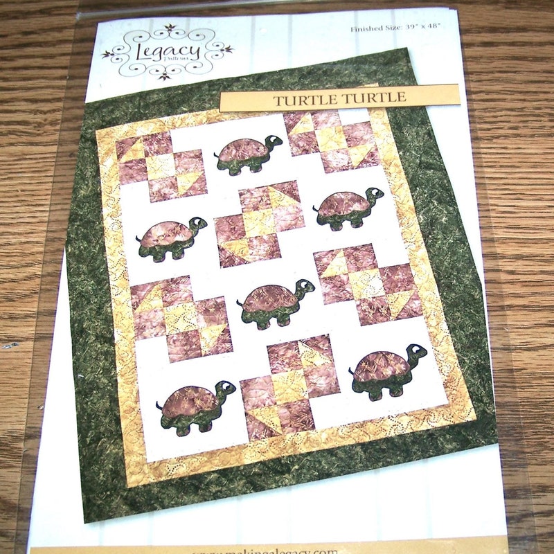 Turtle Quilt Pattern - Etsy