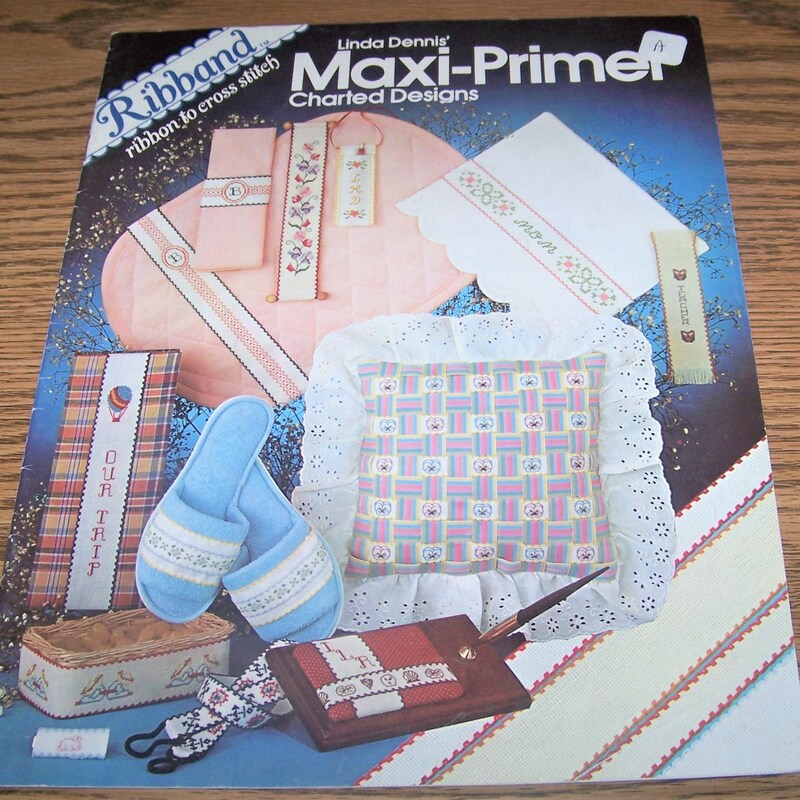 Ribband Cross Stitch - Etsy