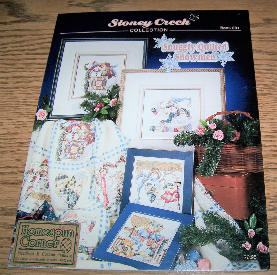 2001 Stoney Creek Collection Snuggly QUILTED SNOWMEN Book 281 - Etsy