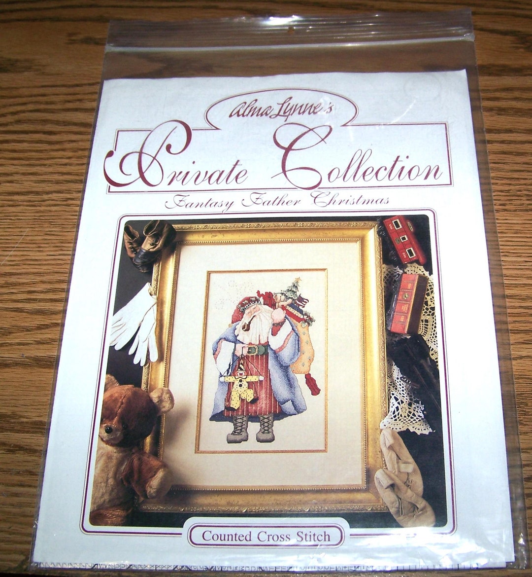 1992 Alma Lynne Designs, Private Collection, FANTASY FATHER CHRISTMAS ...