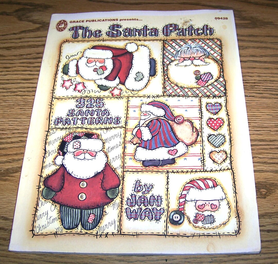 1993 Grace Publications Presents, THE SANTA PATCH Book 09428 by Jan Way ...