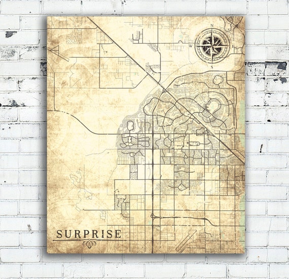 Map Of Surprise Arizona