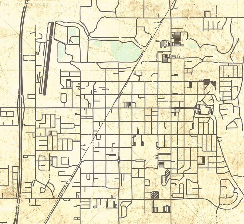 REXBURG ID Canvas Print Idaho Id Vintage map Rexburg Id | Etsy