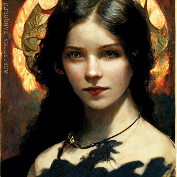 Beautiful Lucifer Painting