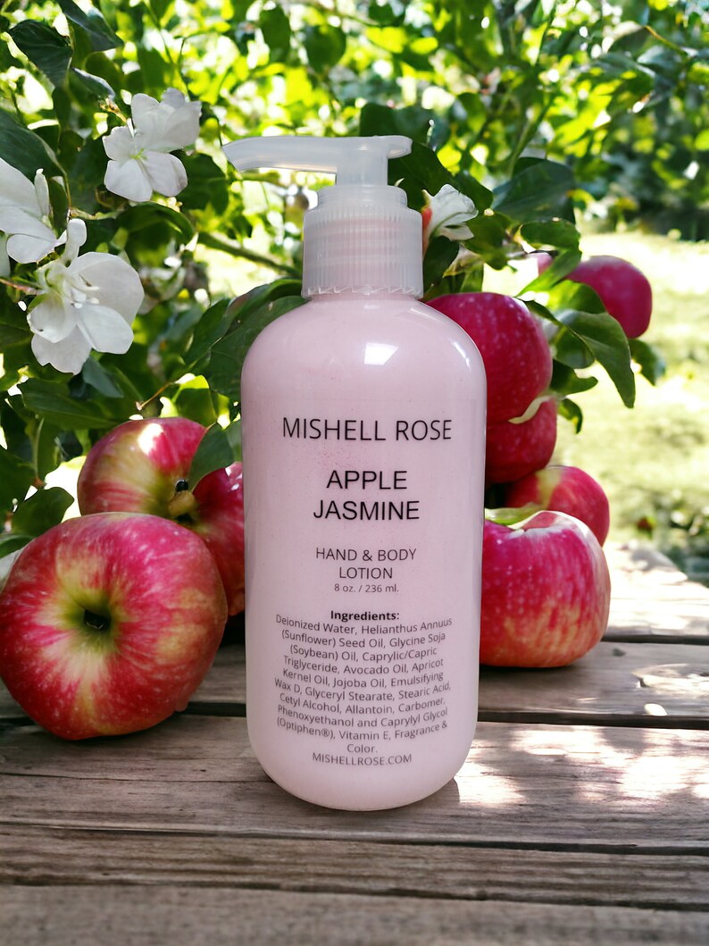 Apple Jasmine Hand & Body Lotion - Etsy
