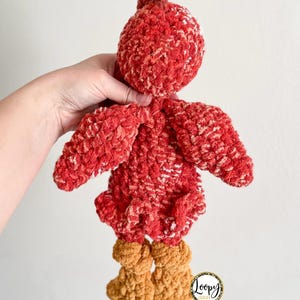 Crochet Mini Chicken Lovey Snuggler - Stuffed Animal - Security Blanket - Made to Order - Etsy