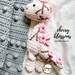 READY TO SHIP Crochet Dinosaur Lovey Snuggler With Flower Spikes ...