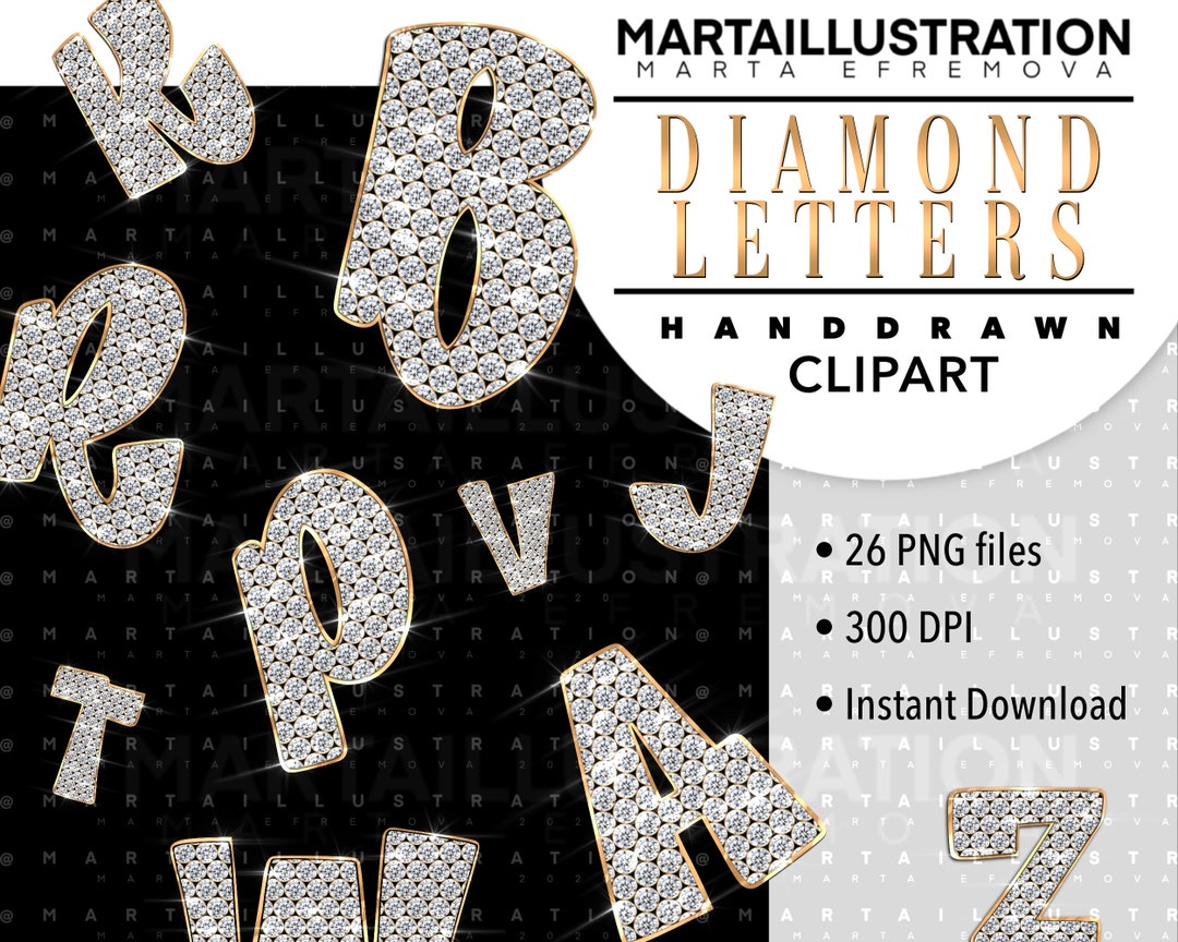 Glam DIAMOND LETTERS, Diamond Alphabet, Diy Logo, Diy Letters, Glam ...