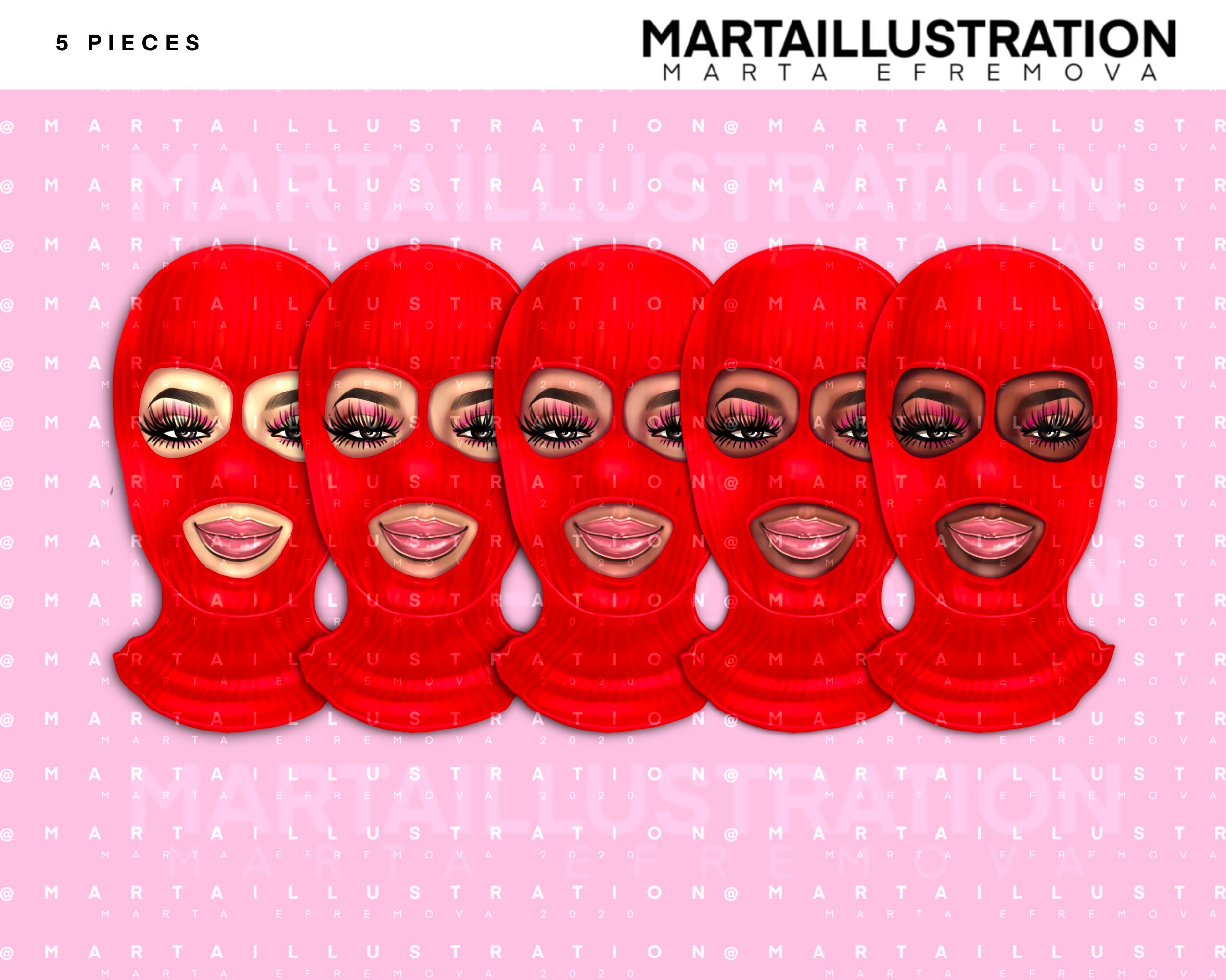 SKI MASK CLIPART Ski Mask Png Pink Ski Mask Clipart Ski - Etsy Canada