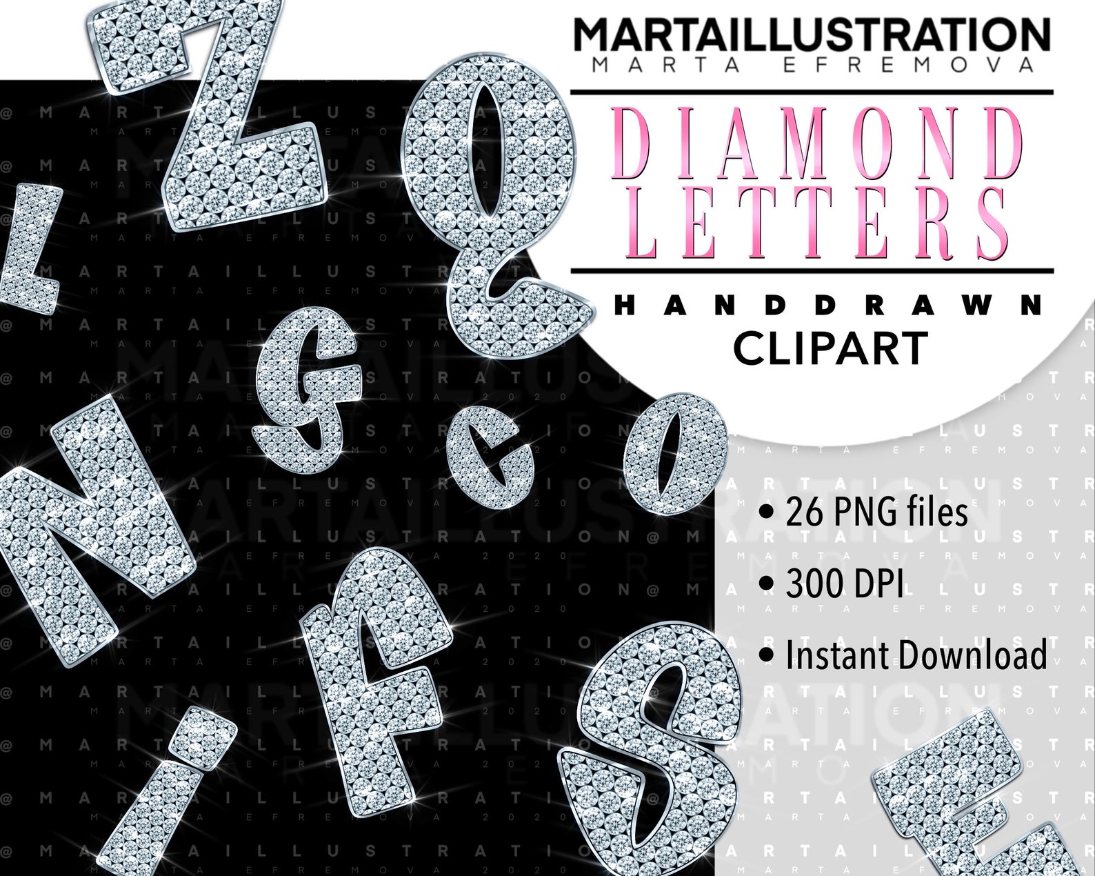 Glam DIAMOND LETTERS Diamond Alphabet Diy Logo Diy Letters - Etsy