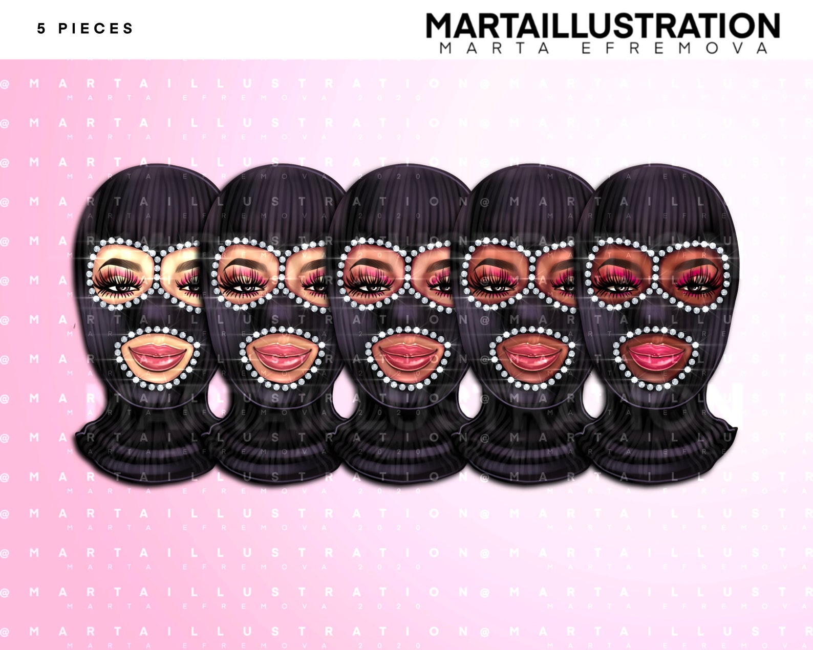 SKI MASK CLIPART Ski Mask Png Diamond Ski Mask Clipart Ski - Etsy