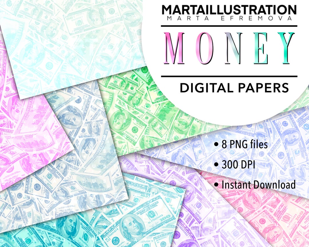 MONEY DIGITAL PAPERS, Diamonds, Digital Paper, Diy Logo, Diy Letters ...