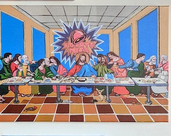 Last Supper Pop Up - Etsy