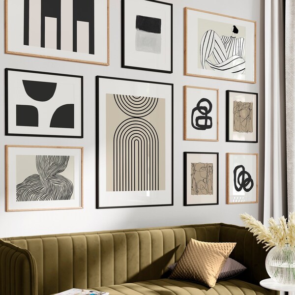 Printable Modern Art - Etsy