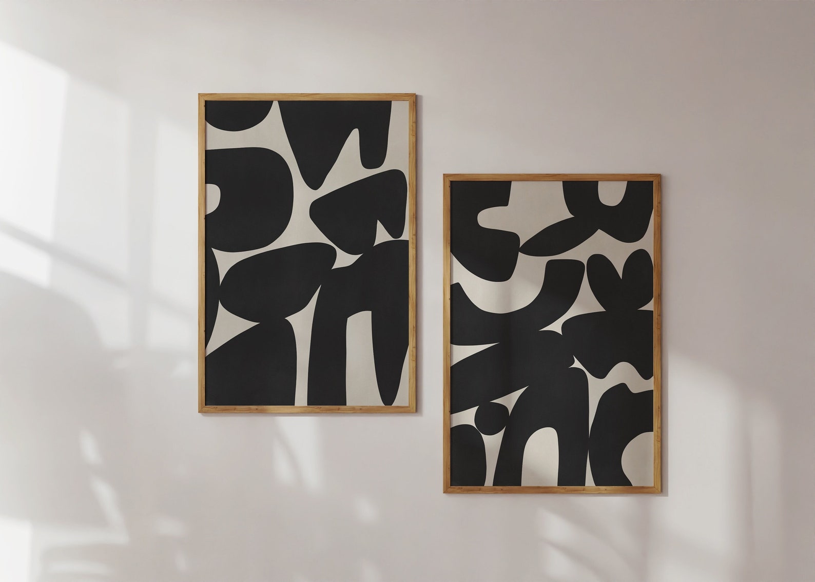 Black Abstract Art Print Black Abstract Art Printable Art - Etsy