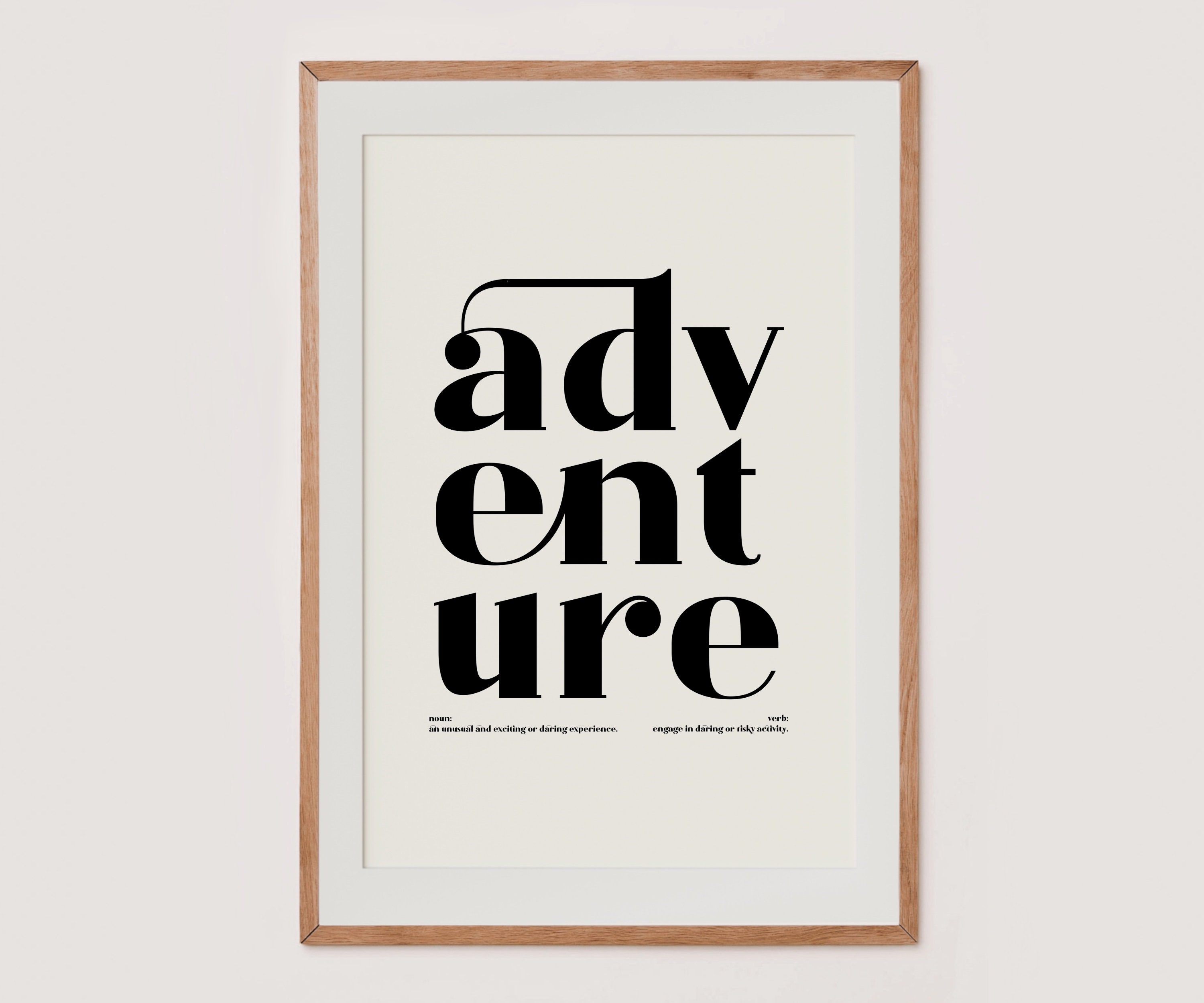 Adventure print Adventure poster Travel prints Printable | Etsy