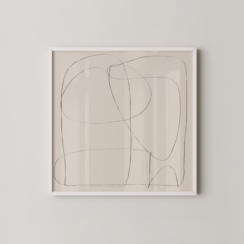 Abstract Line Art - Etsy