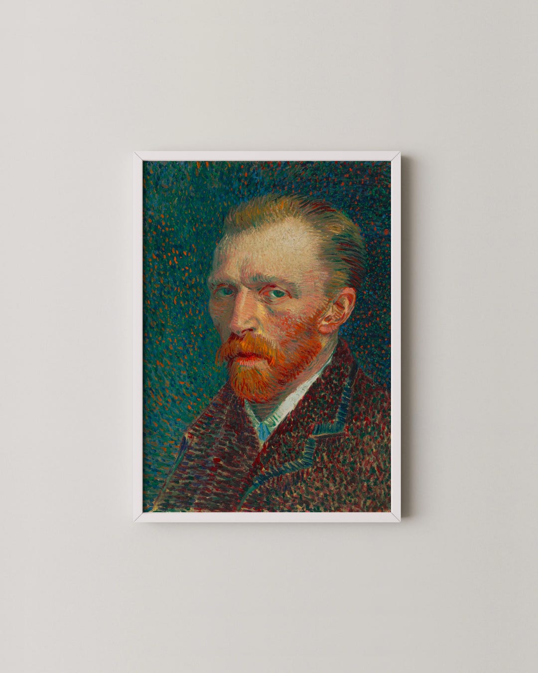 Classic Portrait Art | Antique Print Vintage Wall Art | Self Portrait ...