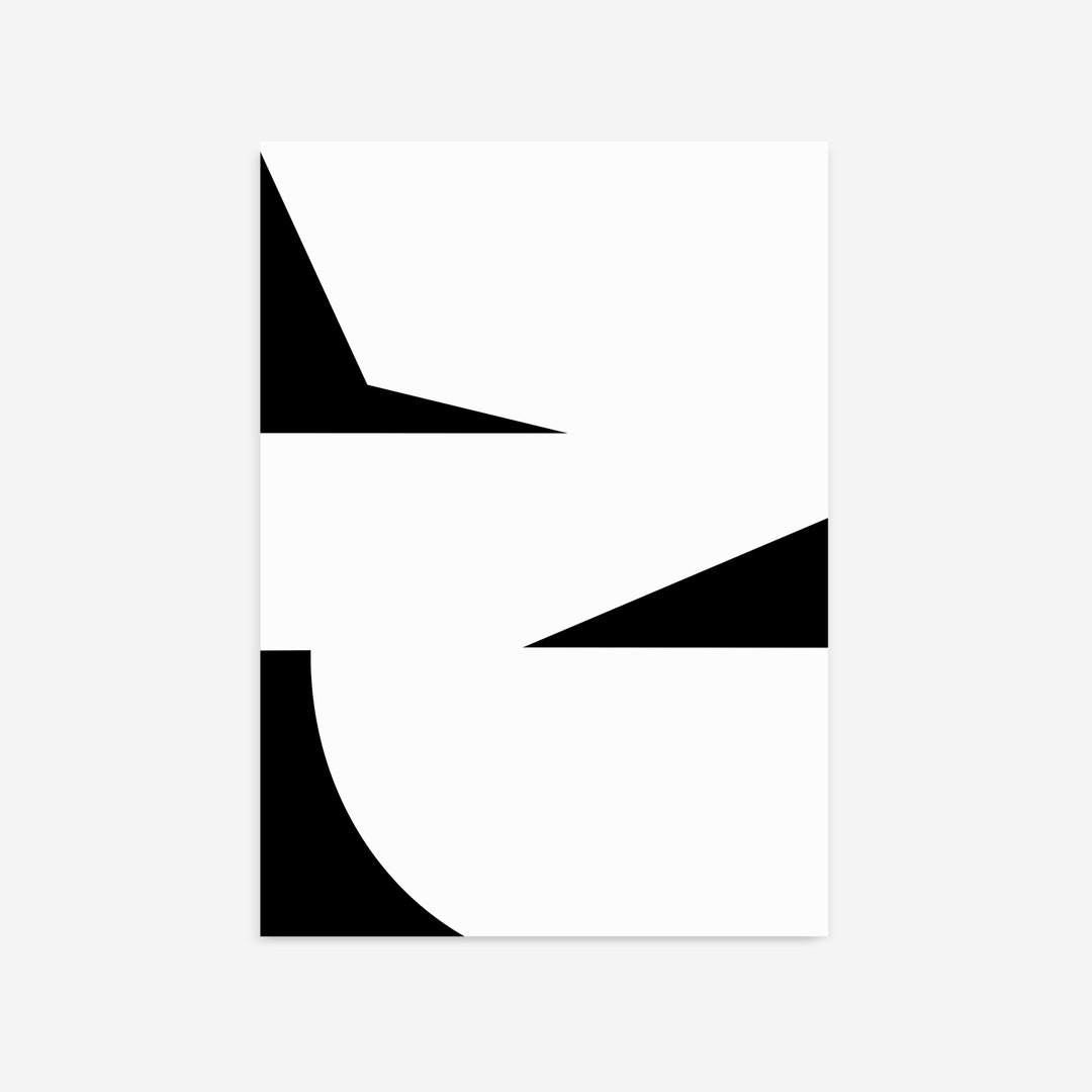 Geometric Shape Print, PRINTABLE Wall Art, Black & White Prints, Large ...