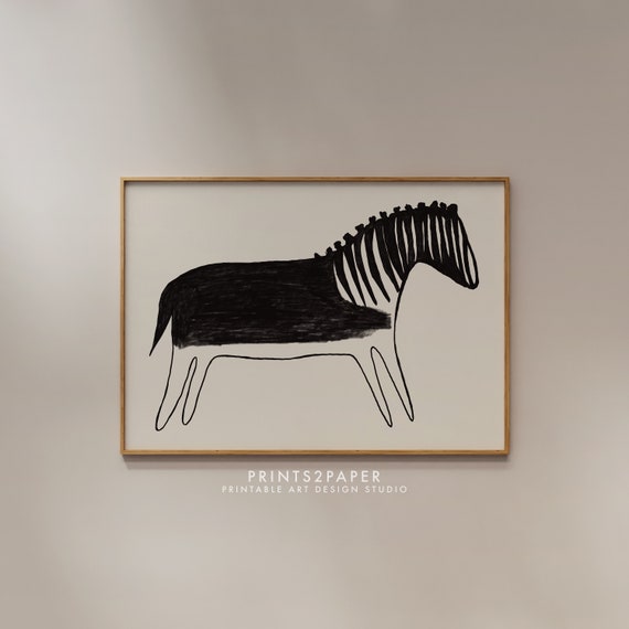 Animal Print Aztec Drawings