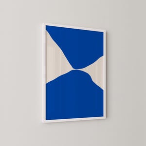 Blue Abstract Print | Blue Prints | Modern Home Decor Printable’s by ...