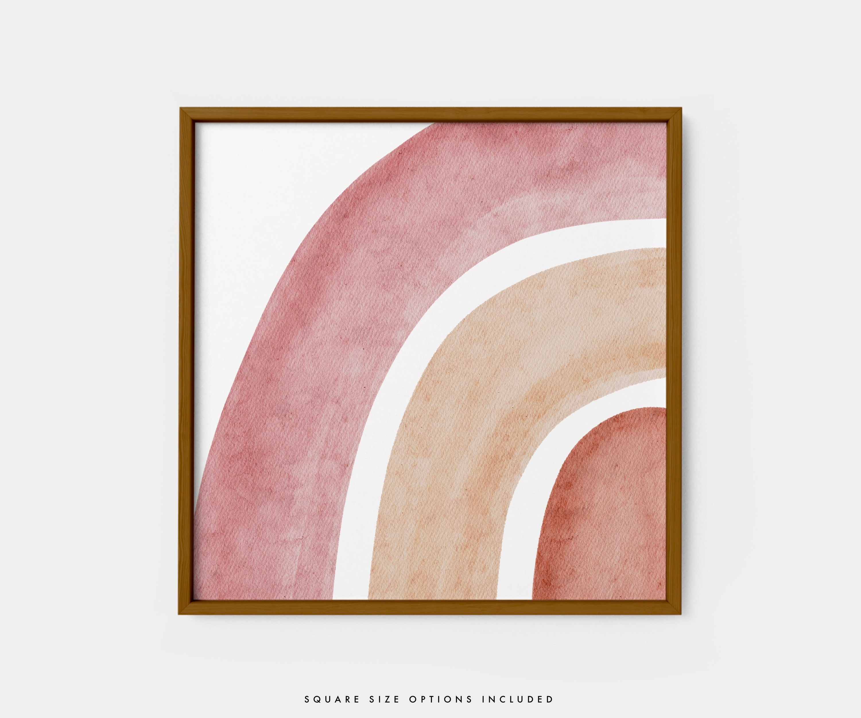 Pink Boho Rainbow Wall Art Digital Prints Prints Art & Collectibles ...