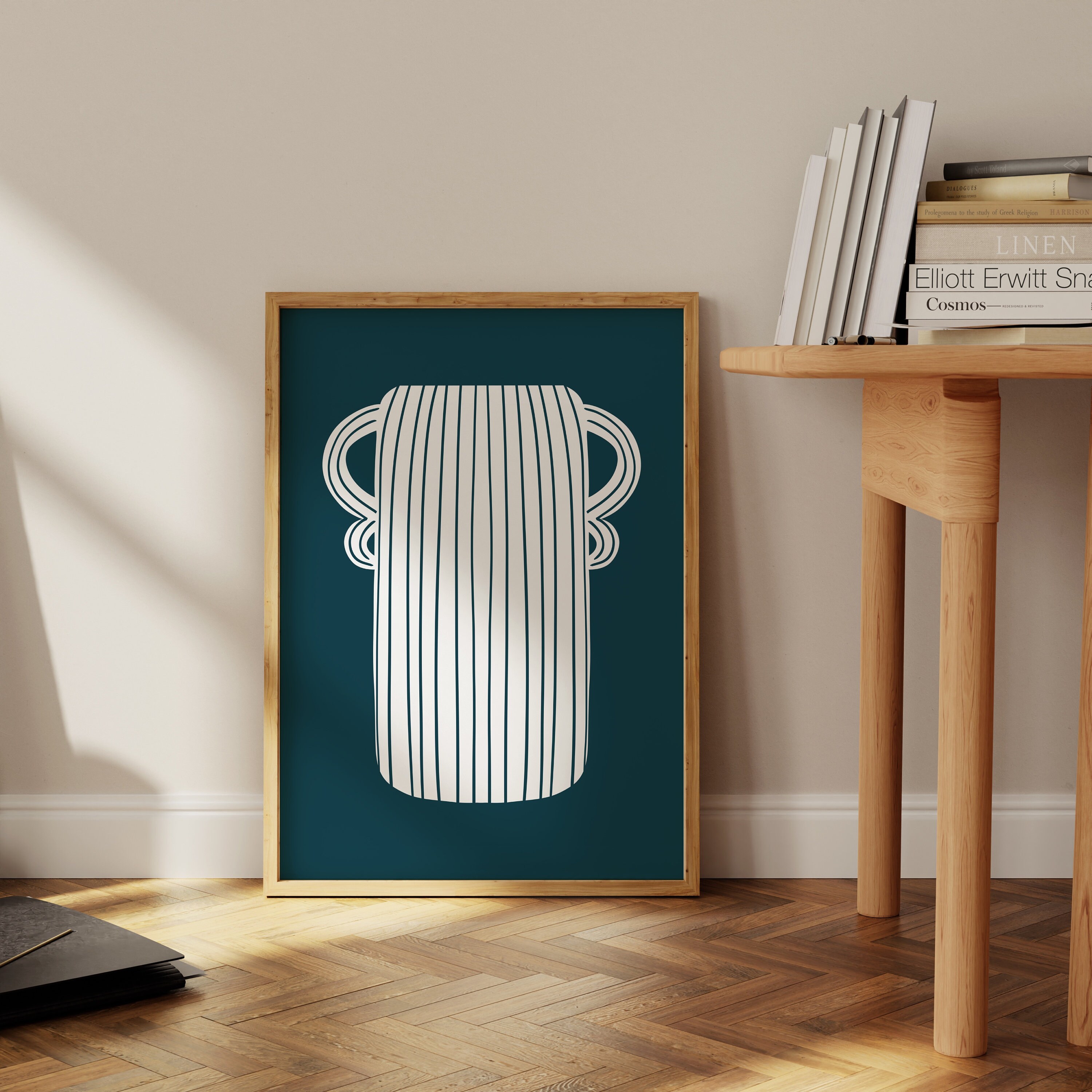 Vase Print Flower Print Flower Pot Abstract Art Boho Print - Etsy