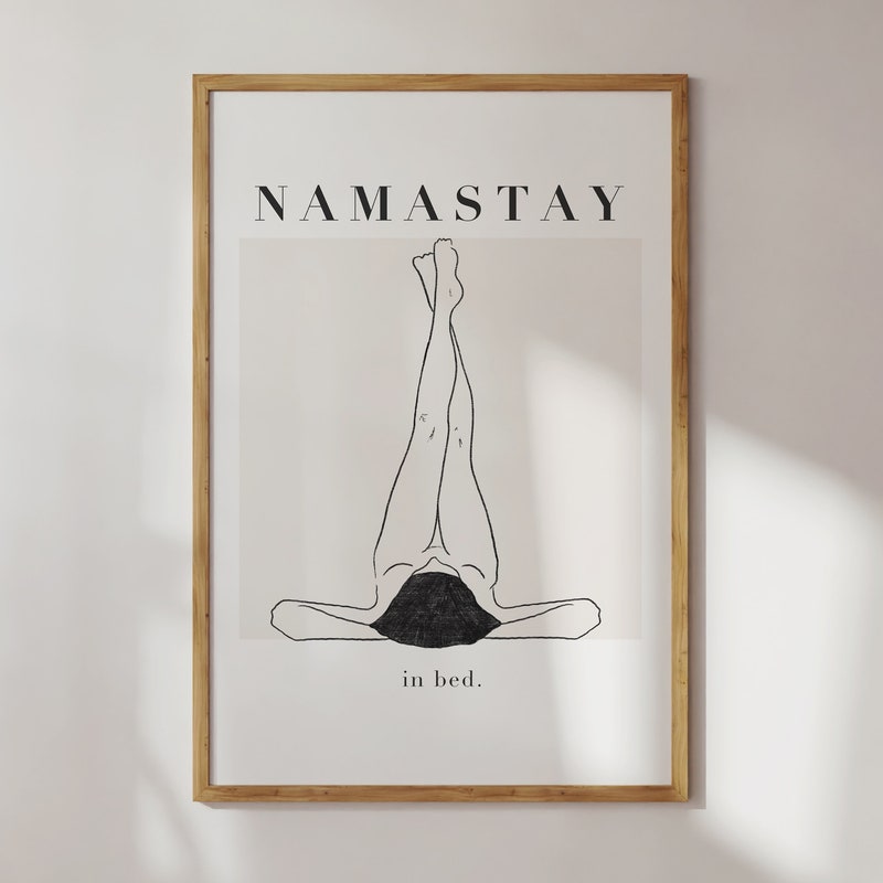 Namastay in Bed - Etsy