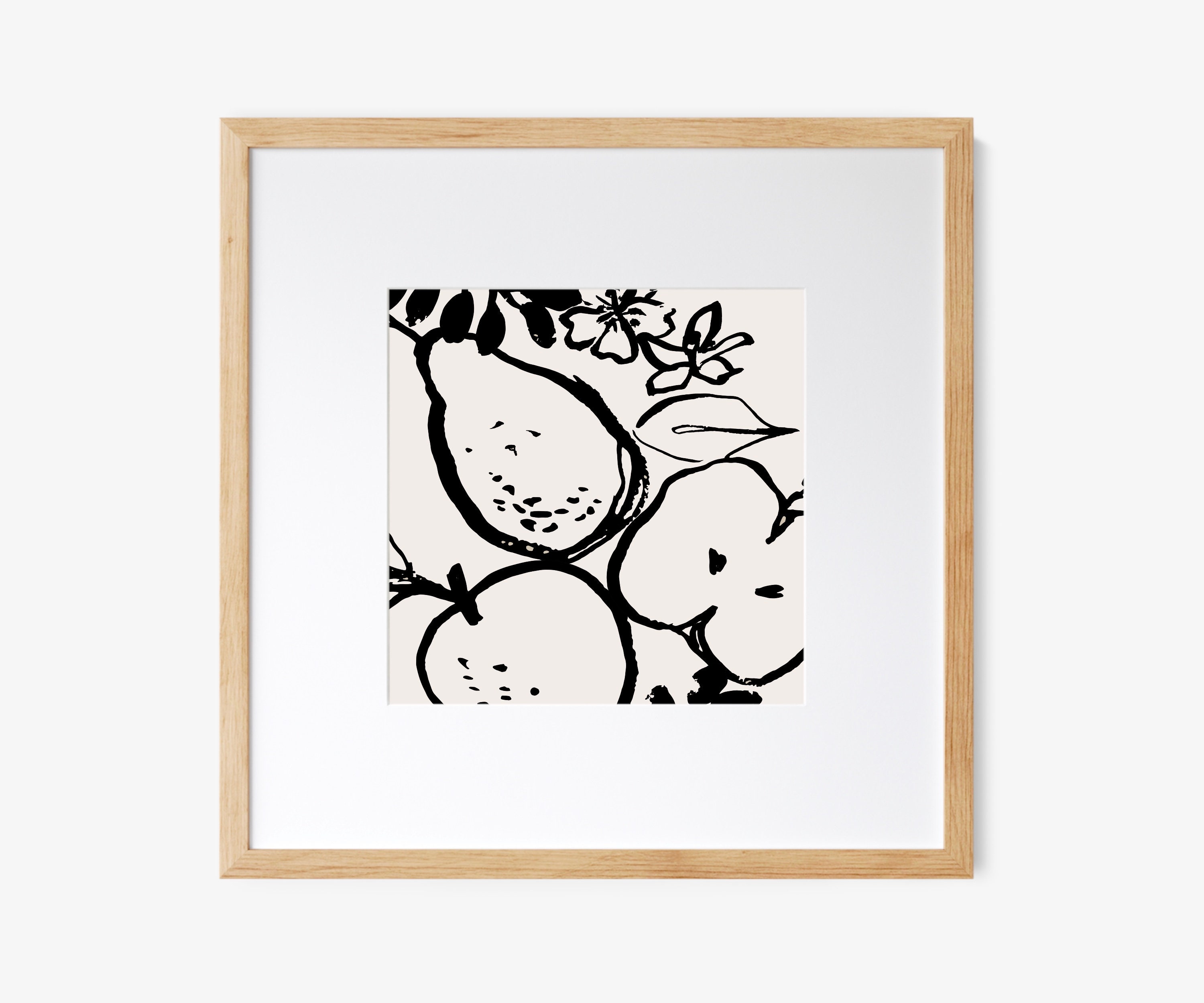 Fruit Print kitchen Print Fruit Wall Art Fruit Poster | Etsy