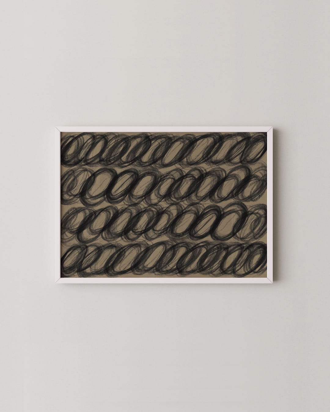Scribble Art Print | Abstract Art | Horizontal Wall Art | Living Room ...
