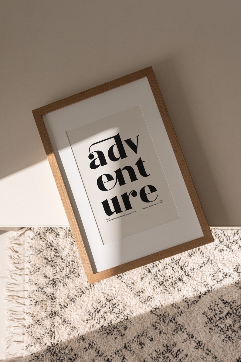 Adventure Print Adventure Poster Travel Prints Printable - Etsy