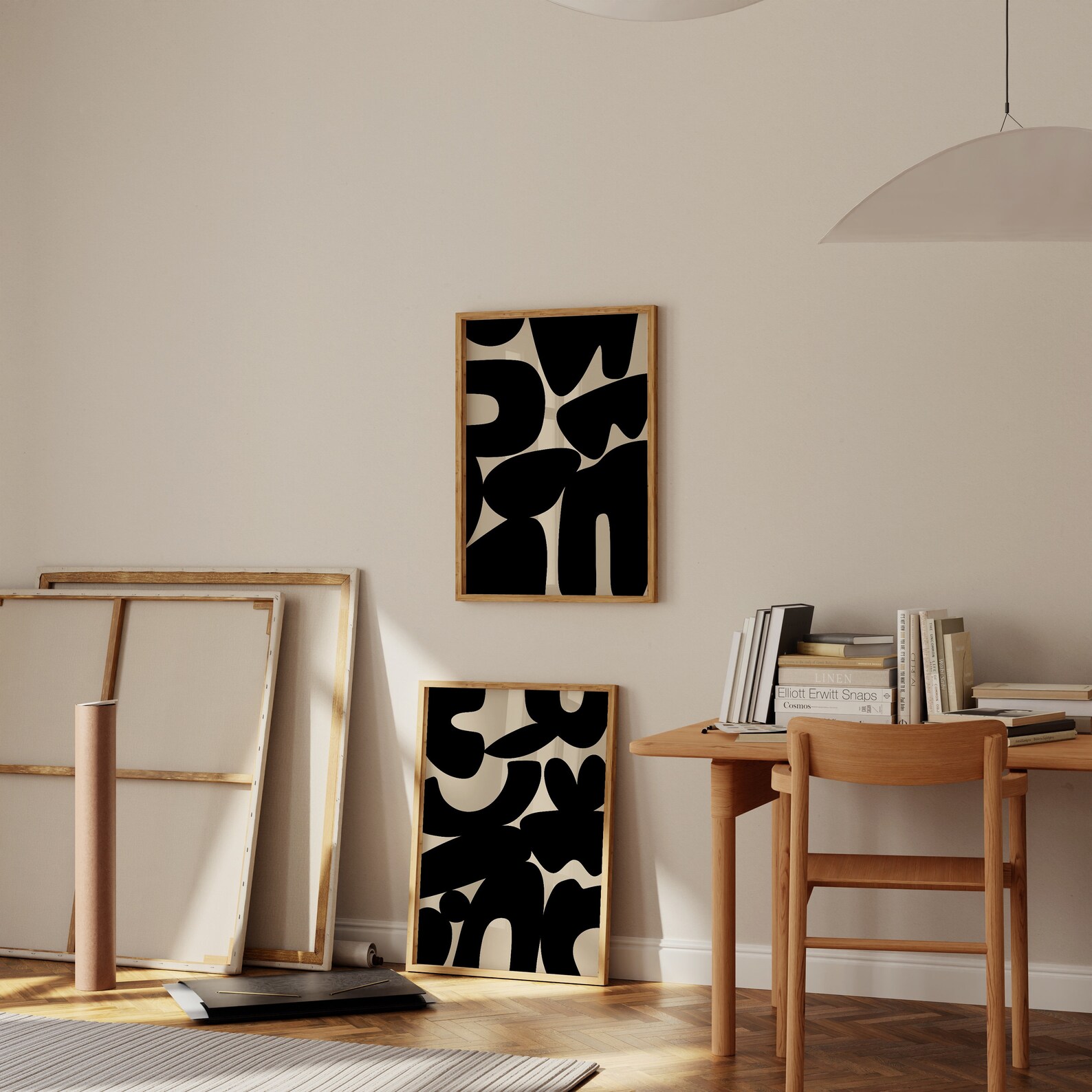 Black Abstract Art Print Black Abstract Art Printable Art - Etsy