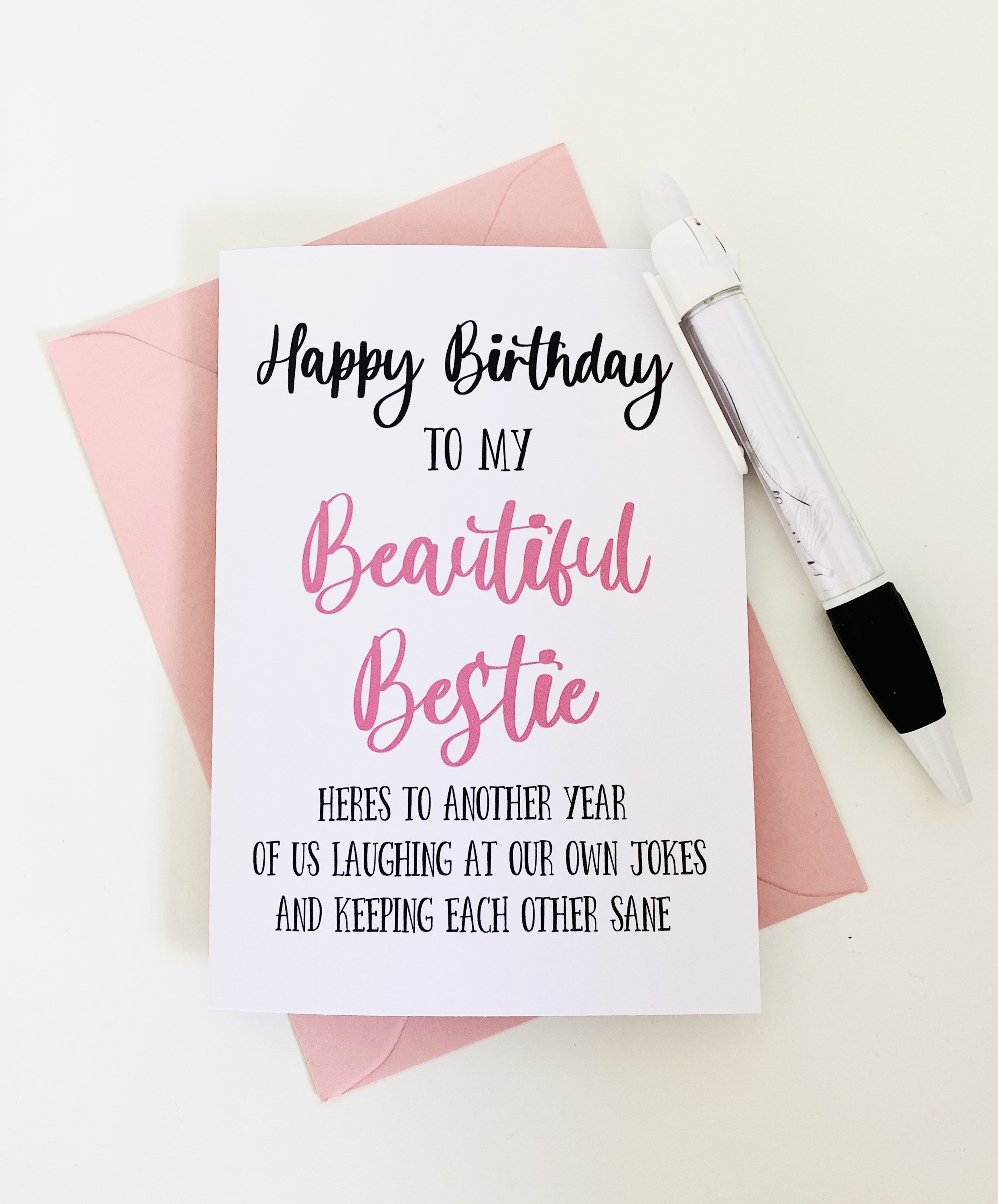 Bestie Birthday Card Etsy UK bestie-birthday-card-etsy-uk