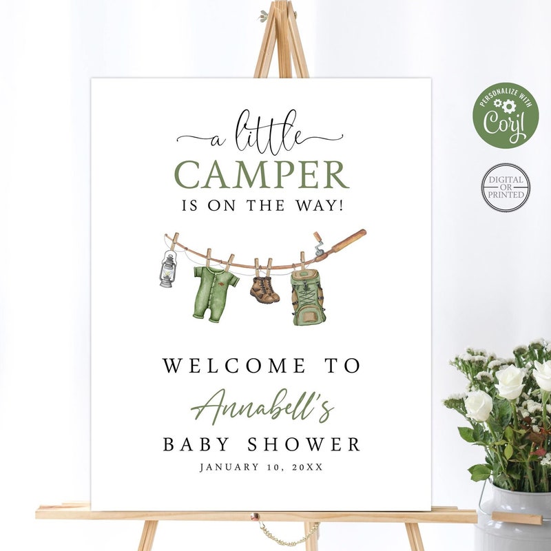 Welcome Camper Sign - Etsy