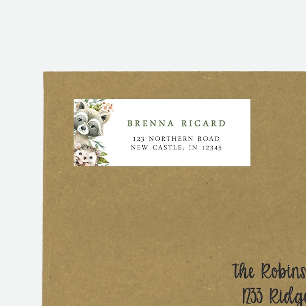 Return Address Label - Etsy