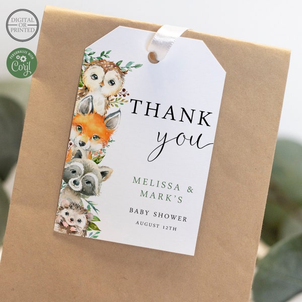 Woodland Party Favor - Etsy