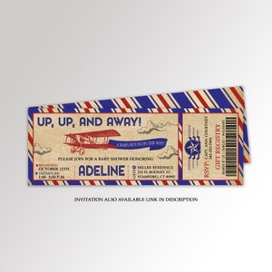 Vintage Airplane Address Labels Airplane Baby Shower Return - Etsy