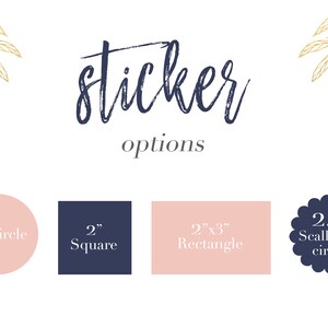 Matching Stickers | Favor Stickers | Digital or Printed | Matching ...