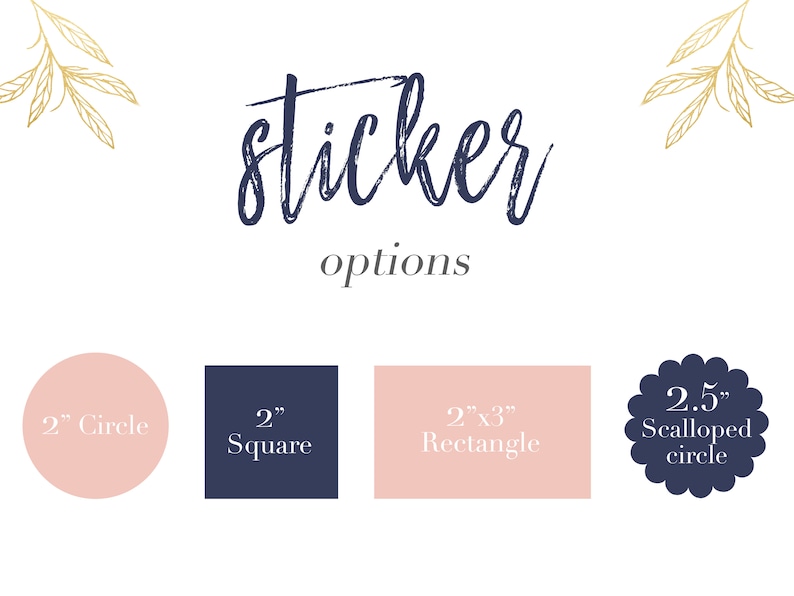 Matching Stickers | Favor Stickers | Digital or Printed | Matching ...
