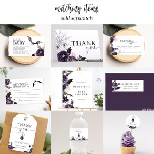 Halloween Baby Shower Invitation, A Baby is Brewing Baby Shower Invite ...