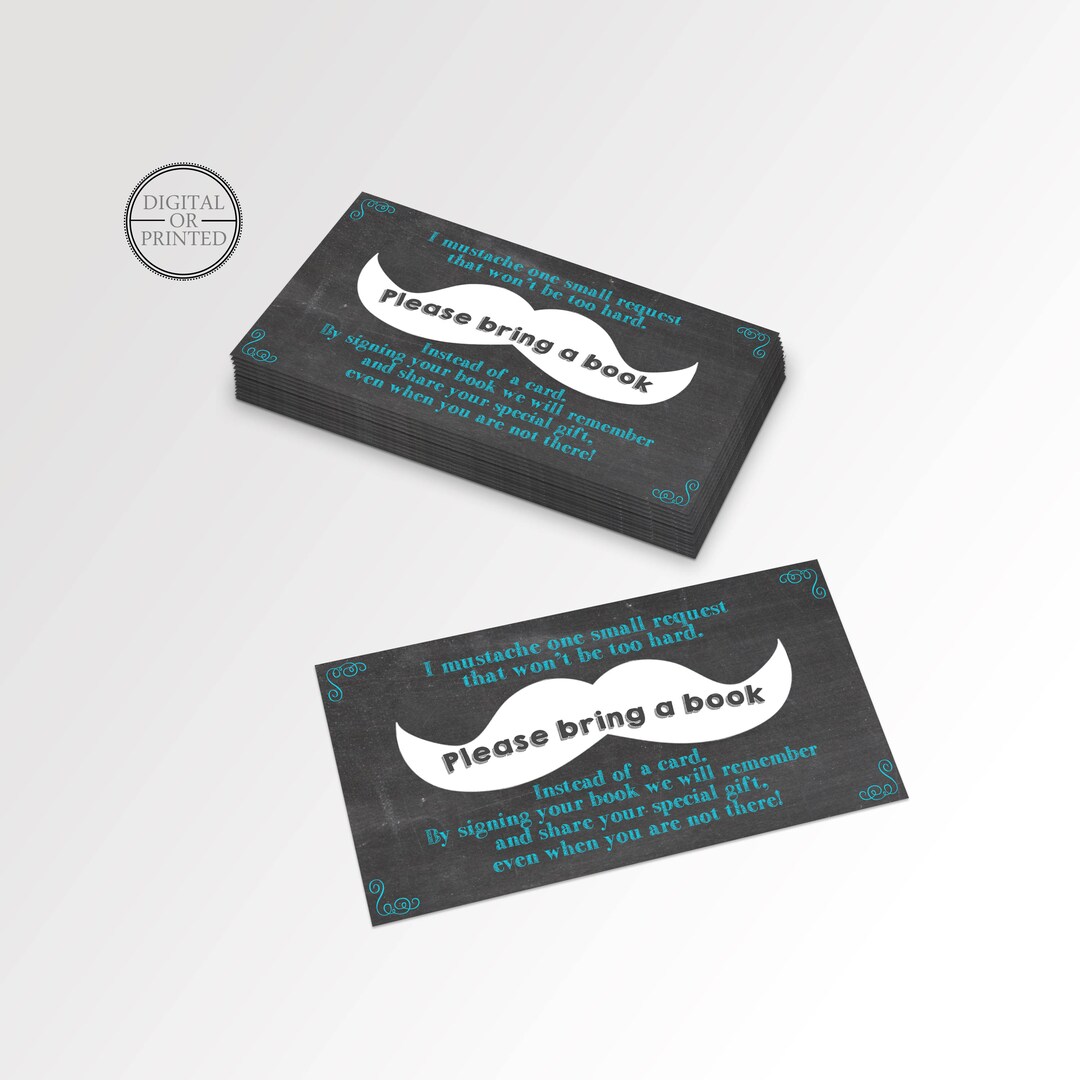 Little Man Book Request | Oh Boy Mustache Book Request | Books for Baby ...