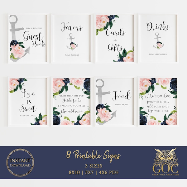 Nautical Bridal Shower - Etsy