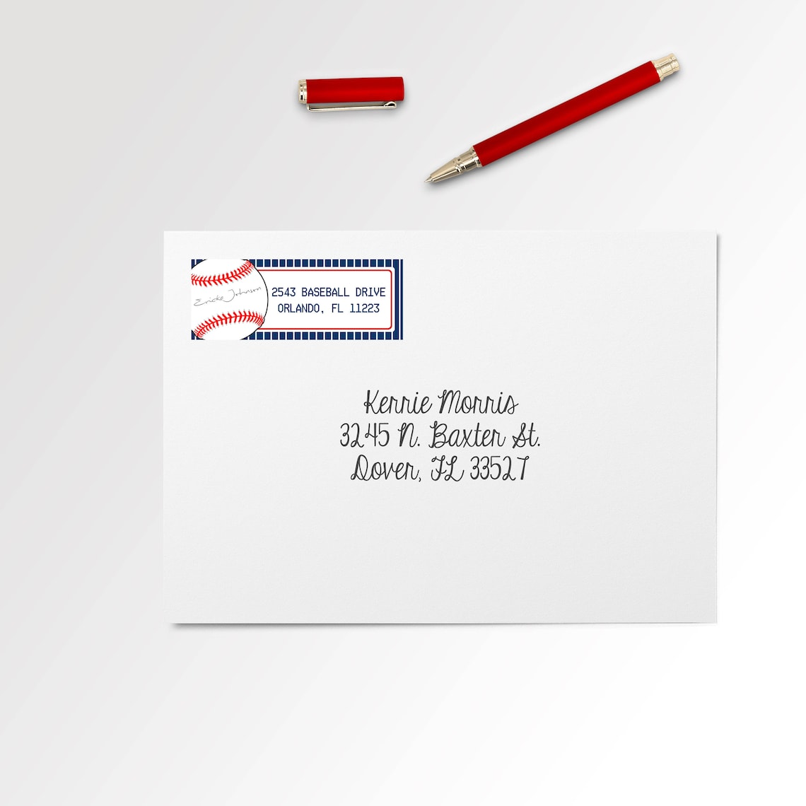 Baseball Address Labels, Baseball Baby Shower Return Labels, Instant Editable Digital or Printed ...